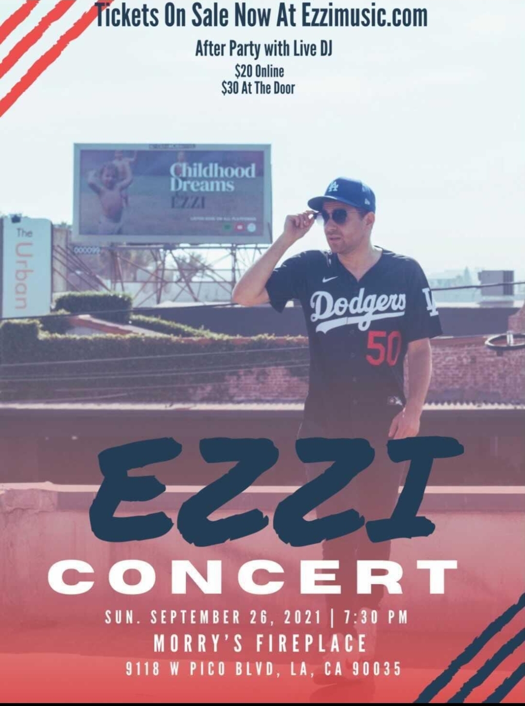 EZZI CONCERT LIVE AT MORRY'S FIRE PLACE