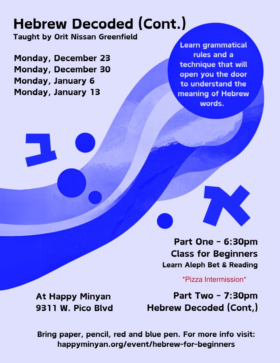 HEBREW DECODED - Learn grammar rules, help understanding of words