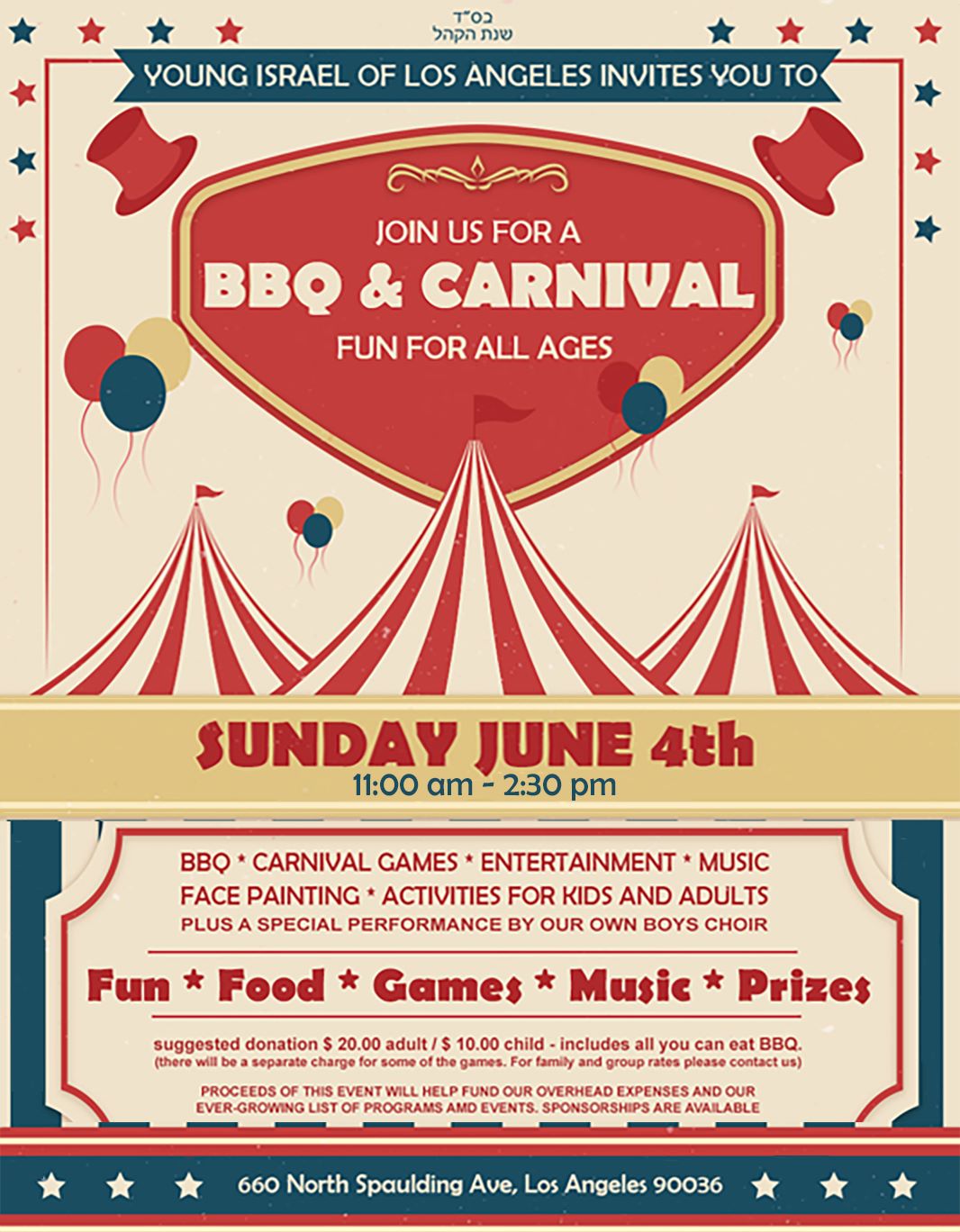 BBQ AND CARNIVAL for all ages